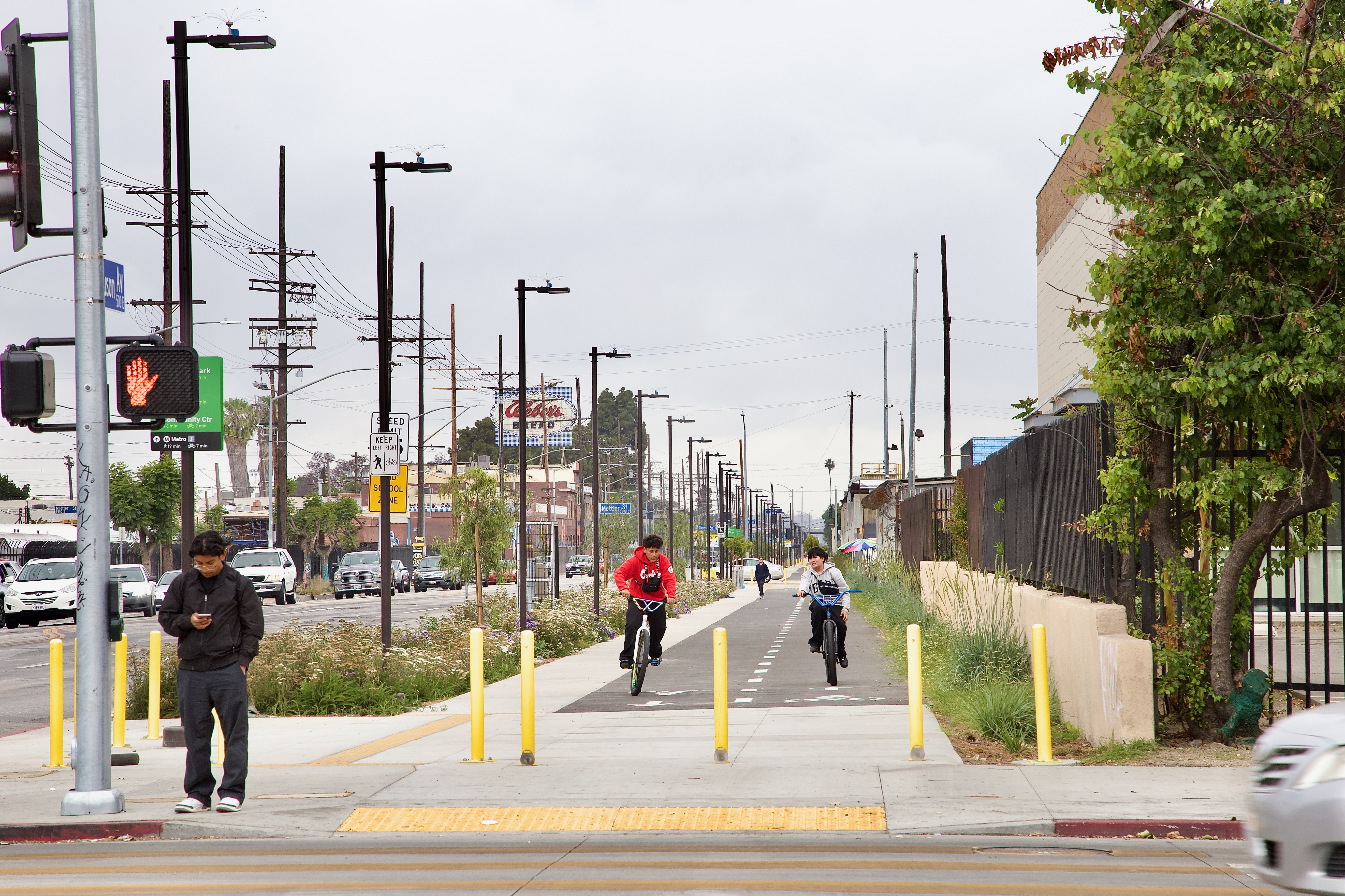 Grand Opening of Transformative Rail-to-Rail Bike/Walk Path on Slauson ...