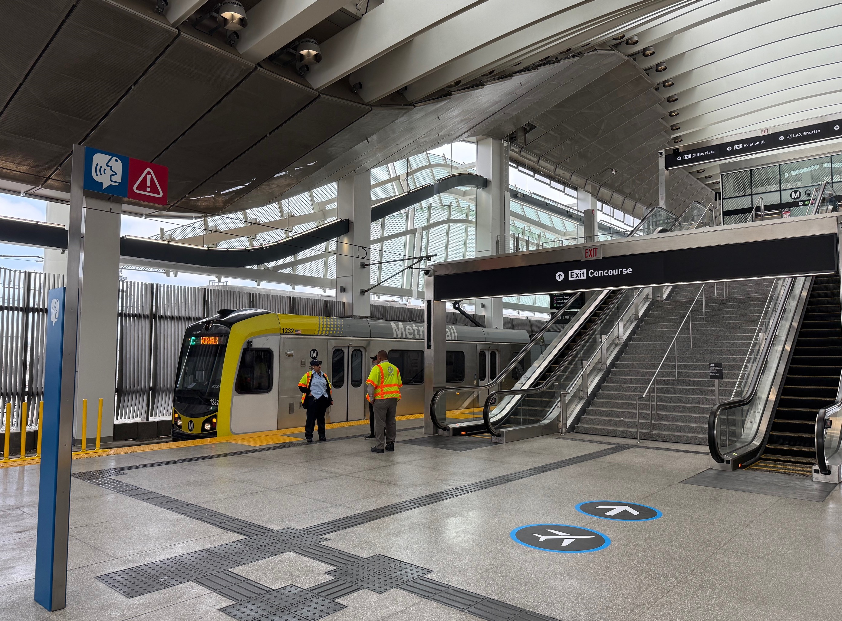 Metro's LAX Mega-Station Is Open - Streetsblog Los Angeles