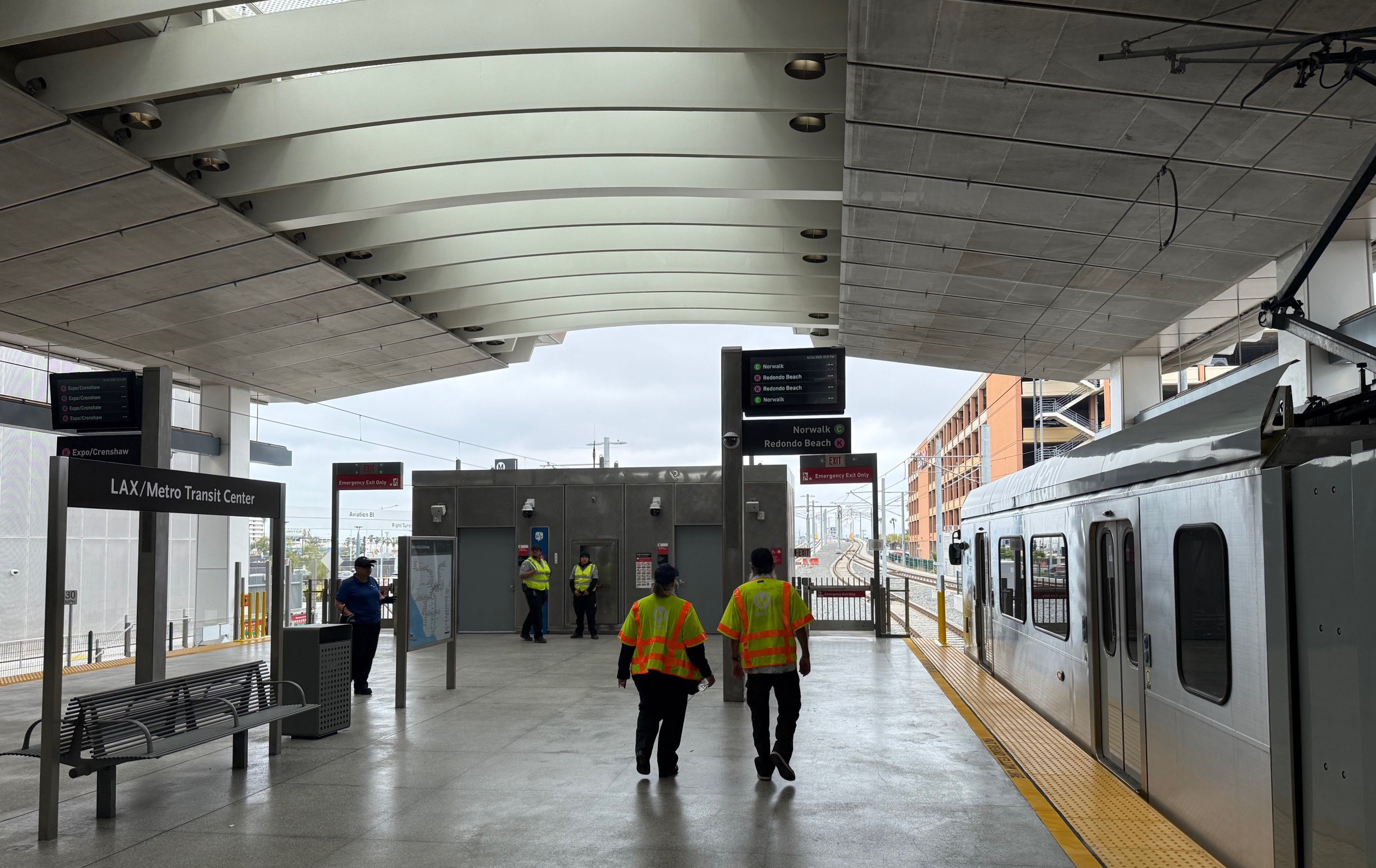 Metro's LAX Mega-Station Is Open - Streetsblog Los Angeles