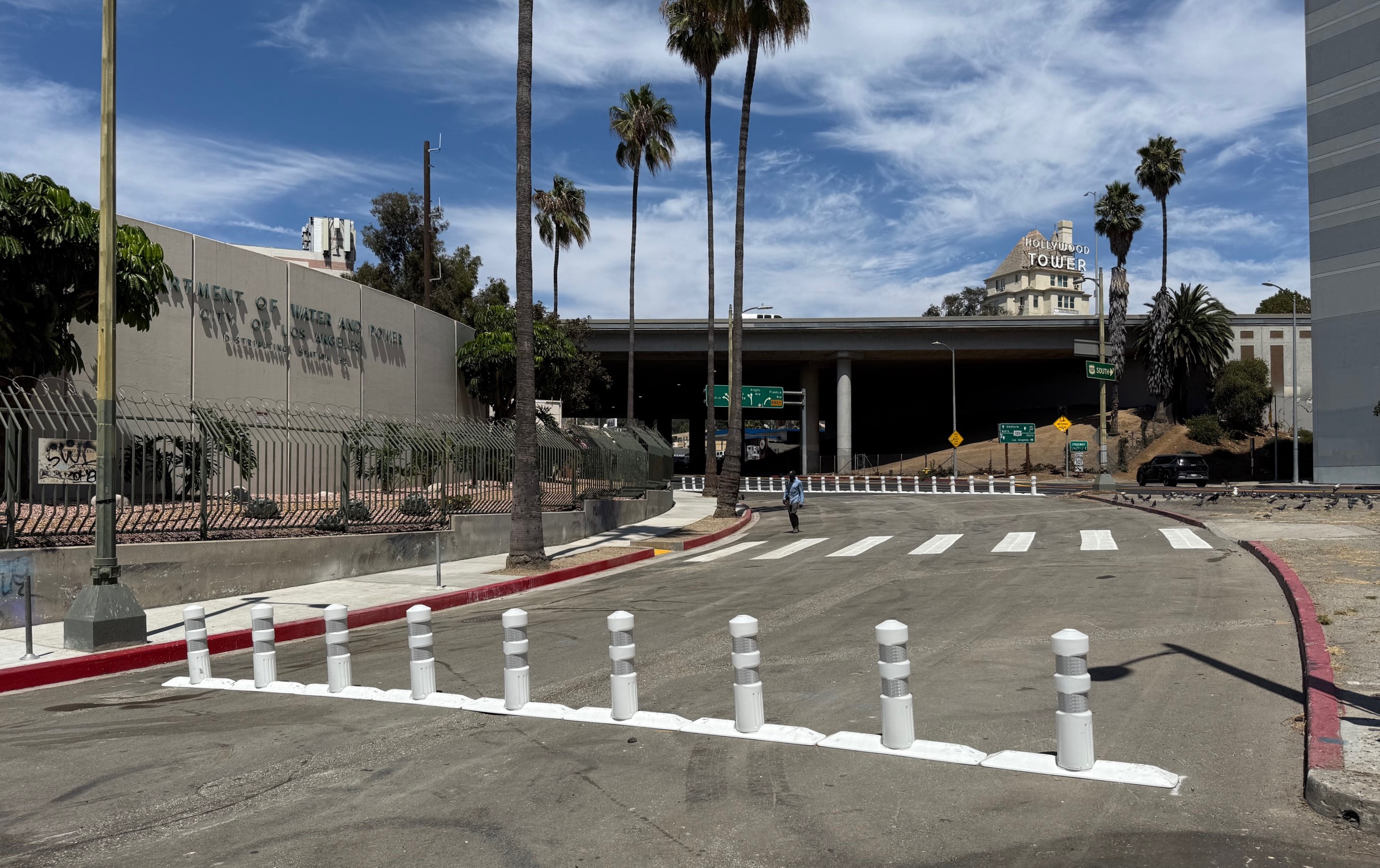 L.A. City Closes Huge Slip Lane in Hollywood - Streetsblog Los Angeles