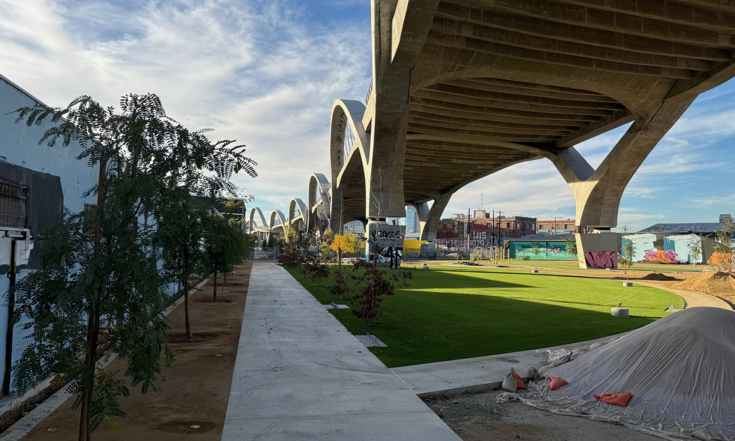 Eyes on the Street: 6th Street Viaduct 'PARC' Construction ...