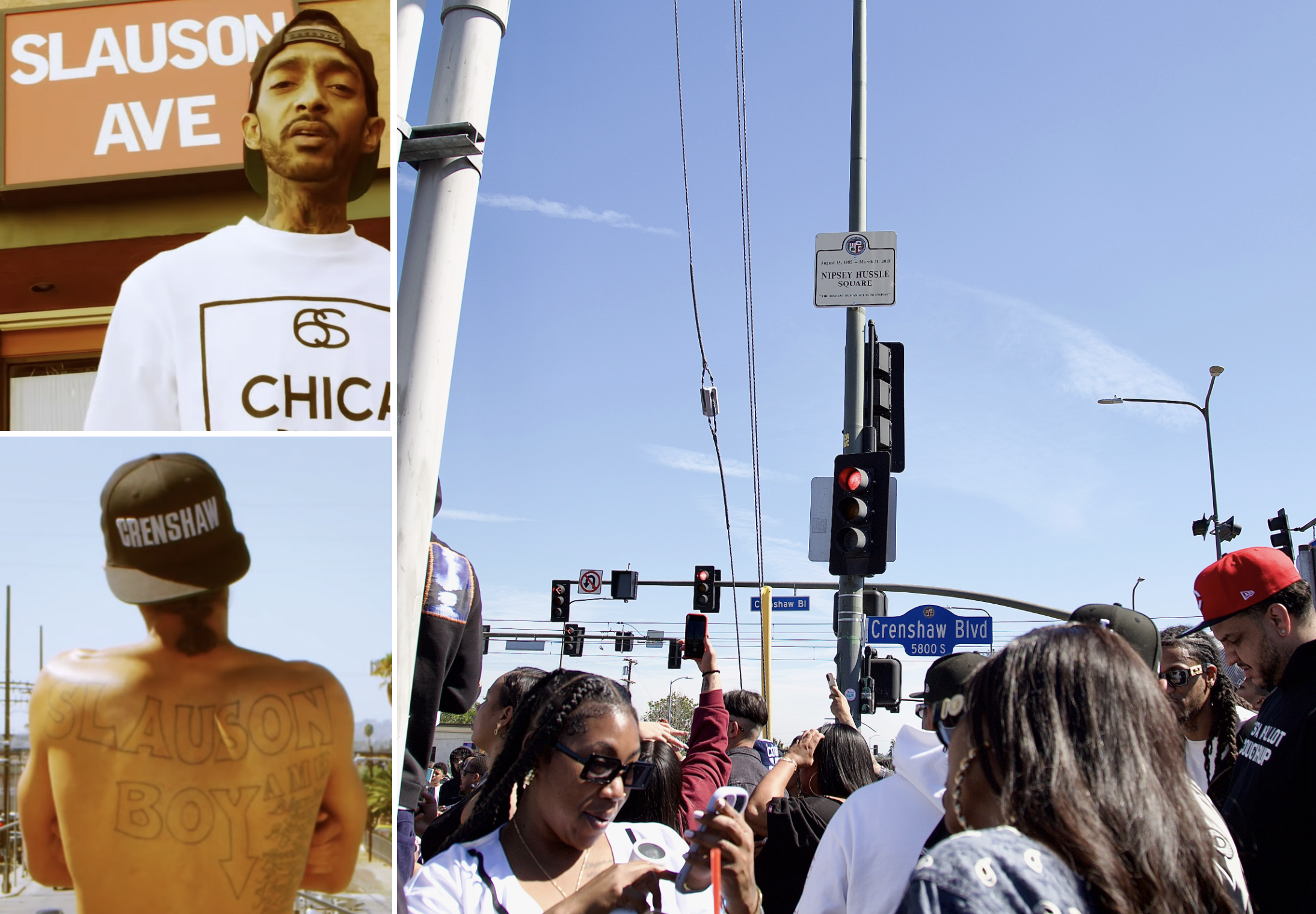 Dedication: Crenshaw and Slauson to Forever be Known as "Nipsey Hussle ...
